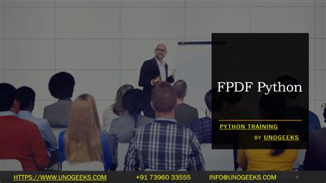 Fpdf Python
