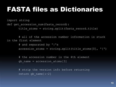 Ppt Biopython Powerpoint Presentation Free Download Id1976290
