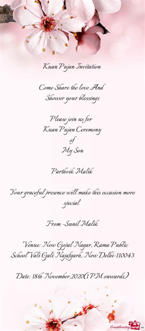 From Sunil Malik Free Cards