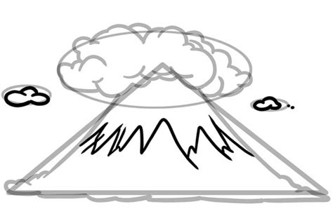 Volcano Drawing 14 Steps To Sketching Scorching Scenes