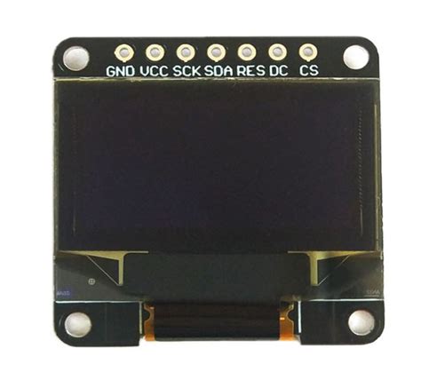 Customized Small Size Oled 128x64 0 96 Inch 7 Pin Oled Screen Graphic