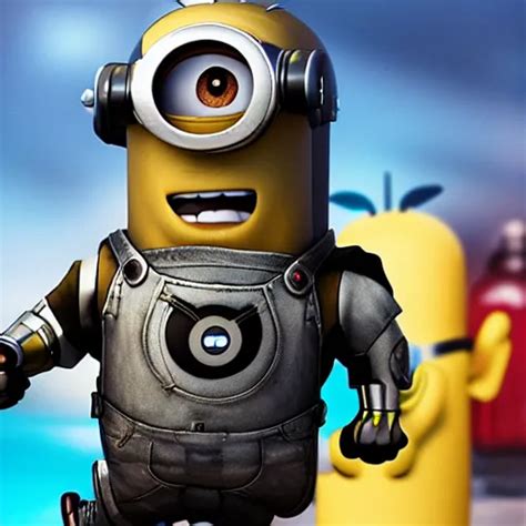 minion iron man, UHD, hyperrealistic render | Stable Diffusion | OpenArt