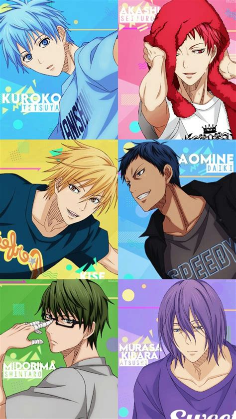 Kuroko No Basuke Generation Of Miracles Artofit