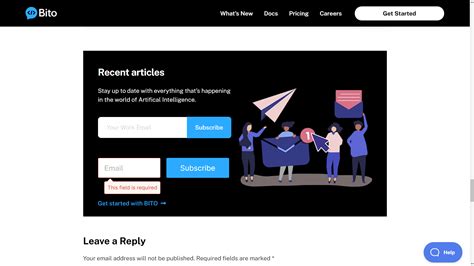 bito website issue 2x · issue 84 · gitbito bitoai · github