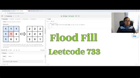 Flood Fill Leetcode 733 Depth First Search Breadth First Search