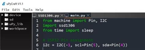 MicroPython Interfacing OLED Display With ESP