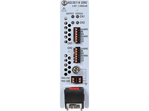 Aq23811a Source Measure Unit ±6 V ±600 Ma Yokogawa Test