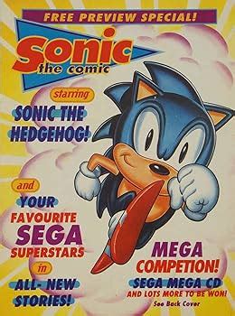 Fleetway Sonic Comic Covers