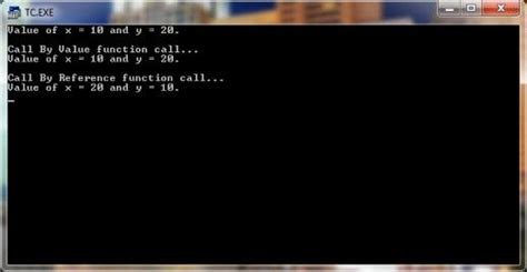 Call By Value And Call By Reference In C Programming Language C Programming Programming