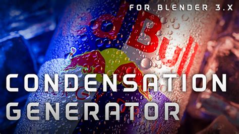 Condensation Generator Addon Released Scripts And Themes Blender