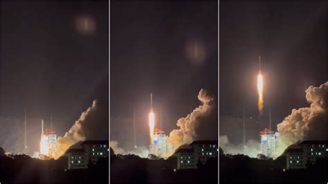 Shijian Spacecraft Lost Due To Rare Long March Launch Failure Long