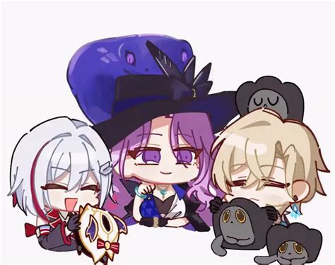 Aventurine Topaz Trotter Numby And Jade Honkai And More Drawn By Very Hato Danbooru