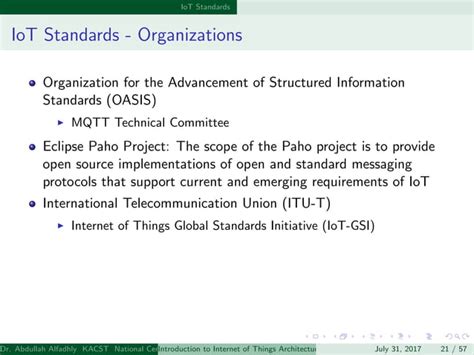 Introduction To Iot Architectures And Protocols Pdf