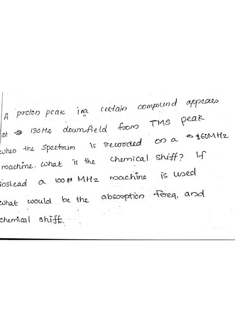 Solution Spectroscopy Solved Problems Set 6 Studypool