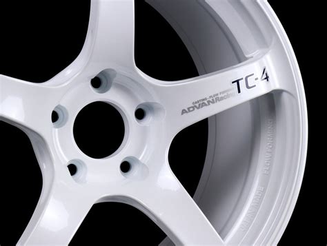 Advan Racing Tc4 Wheels White 18x95 5x1143 35 Jhpusa