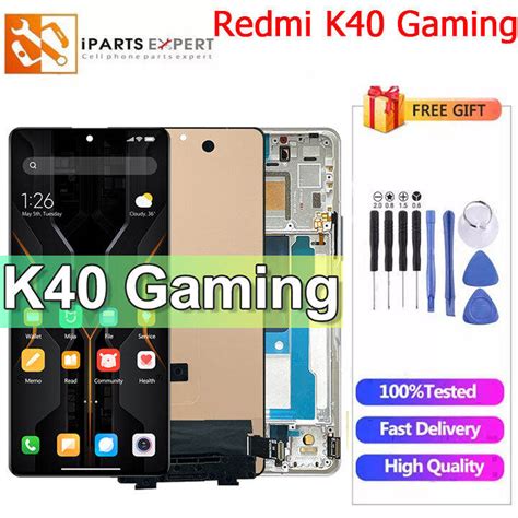 Ipartsexpert Amoled Original Lcd For Xiaomi Redmi K40 Gaming Lcd Touch