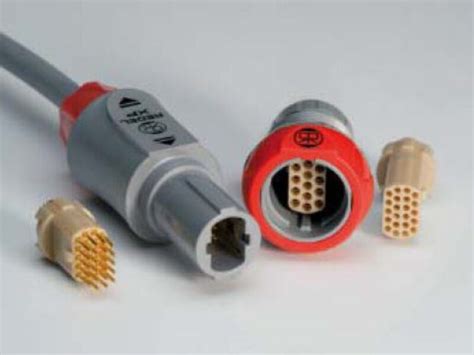 Medical Push Pull Connector Features Internal Latching System