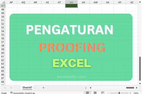 Excel Options Excelandor
