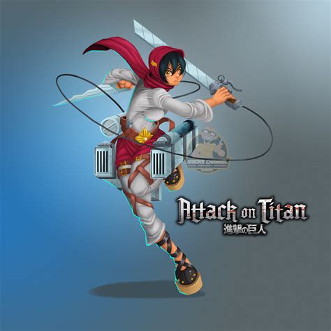 Mikasa Ackerman Titan Form