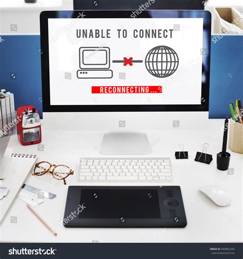 Unable Connect Disconnect Error Failure Problem Stock Photo 440802334 Shutterstock