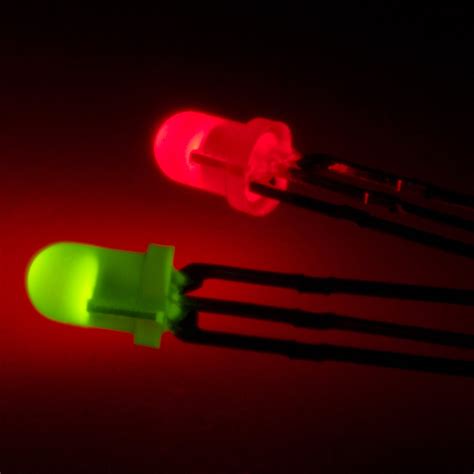 LED Red Green Mm Common Cathode Diffused Protostack