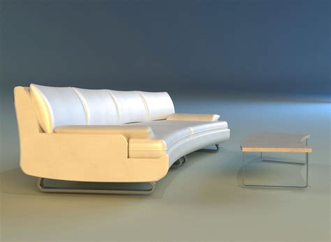 소파 고급 가죽 화이트 3d 모델 10 Obj Max Fbx 3ds Free3d