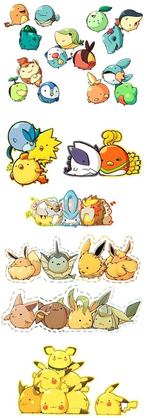 Pokémon Are So Cute When They Are Fat Pokemon Cute Pokemon Pokemon