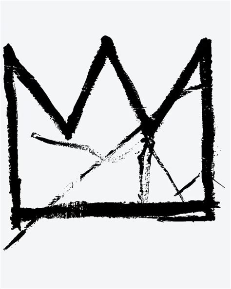 Jean Michel Basquiat Crown Ideias De Tatuagens Estilo De Tatuagem