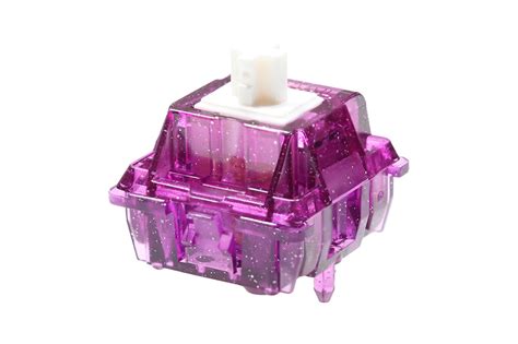 Prevail Nebula V2 Purple Switch Linear 62g 5pin Smd Rgb Mx Stem Switch