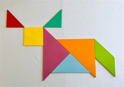 Tangram Puzzle Challenge Outdoor Parties