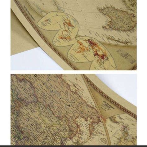 Promo Gambar Peta Inspirasi Dinding Map Dunia World Globe