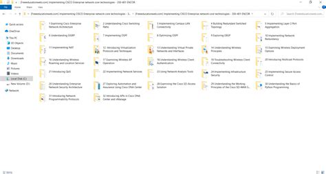 implementing and operating cisco enterprise network core technologies