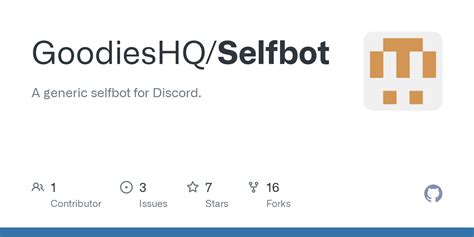 Github Goodieshqselfbot A Generic Selfbot For Discord