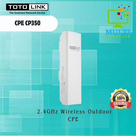 Jual Totolink Cp350 300mbps 2 4ghz Wireless Outdoor Cpe Shopee Indonesia