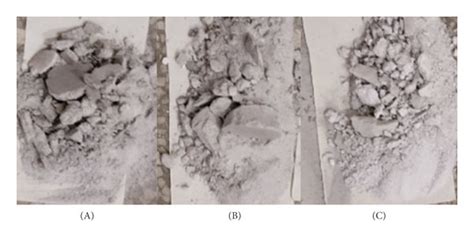 Rock Fragments Produced By The Ucs Test Under Coupled Temperatures And Download Scientific