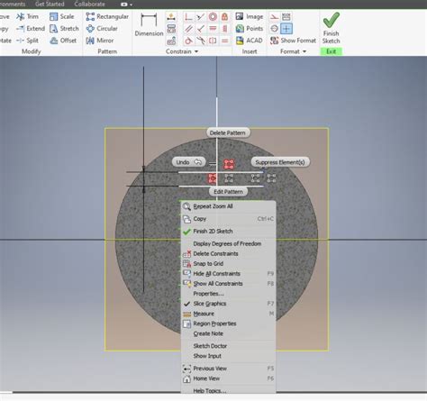 Solved Circular Rectangular Pattern Re Edits In Sketch Autodesk Community