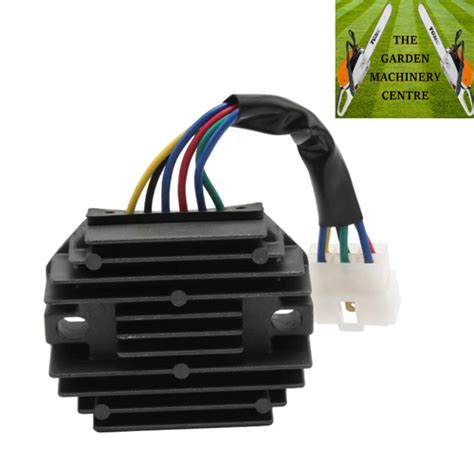 6 Pin Voltage Regulator Rectifier Kubota 821g Rs 5101 Rs 5155 Tractor