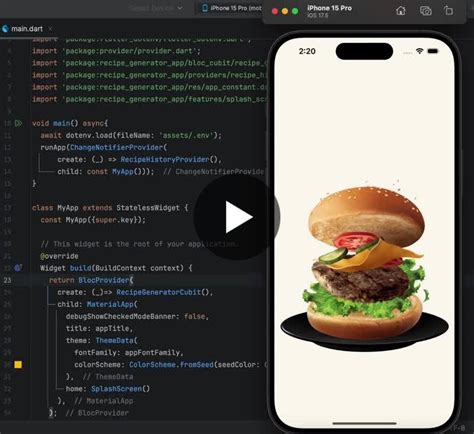 𝐅𝐋𝐔𝐓𝐓𝐄𝐑 𝐔𝐈 𝐀𝐈 𝐂𝐇𝐀𝐋𝐋𝐄𝐍𝐆𝐄 𝟑 𝐀𝐈 𝐑𝐞𝐜𝐢𝐩𝐞 𝐆𝐞𝐧𝐞𝐫𝐚𝐭𝐨𝐫 𝐀𝐩𝐩 🍽️ Sheraz Ali
