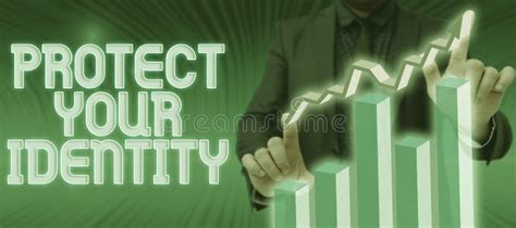 Text Caption Presenting Protect Your Identity Conceptual Photo Secure From Data Breach And