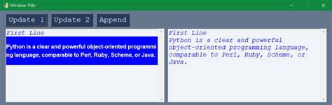 Enhancement Expand Multiline To Include Font Changes On A Per Update Basis E G As A Parm