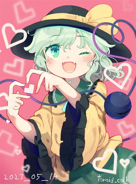 Toroid 621997 Komeiji Koishi Touhou Light Green Hair Absurdres