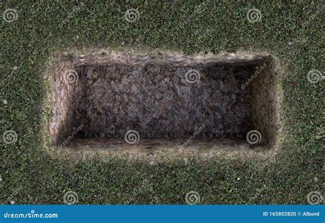 Empty Grave Stock Illustration 127104025