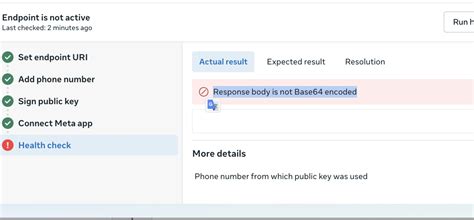 🆘 Urgent Whatsapp Flow Endpoint Response Body Is Not Base64 Encoded