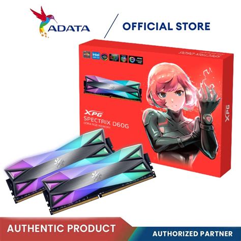 ADATA XPG SPECTRIX D RGB DDR MHz GB Gx TUNGSTEN GREY Shopee Philippines