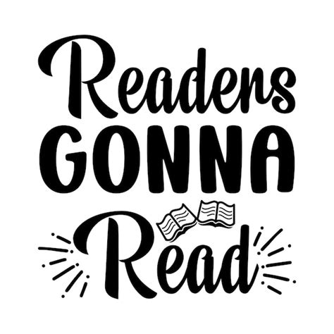 Premium Vector Reading Lettering Premium Vector Design