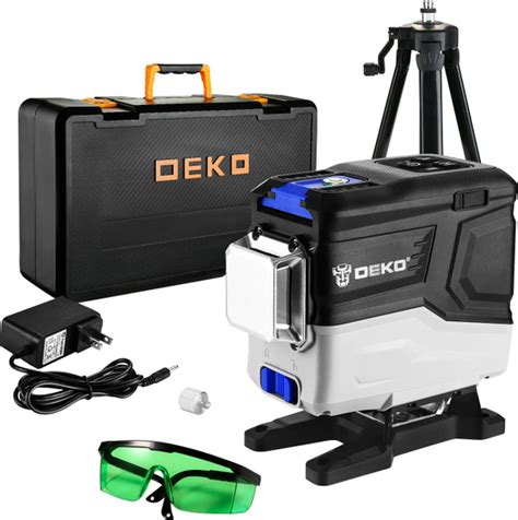 Купить Уровень лазер. Deko LL12-HVR SET 2 2кл.лаз. 520нм цв.луч ...