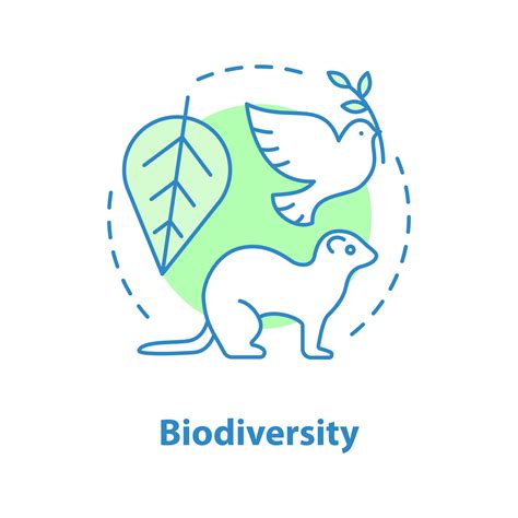 Biodiversity Concept Icon Biology And Ecology Idea Thin Line