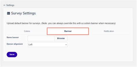 Configure Default Survey Settings Flexmail Manual