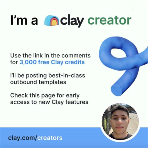 Mueez Ahmed On Linkedin Excited To Be Part Of The Clay Creator Program Have Been Using Clay For