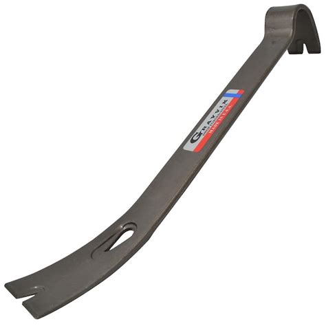 Vaughan 15 Inch Steel Crowbar With Beveled Nail Slots And Shepherds